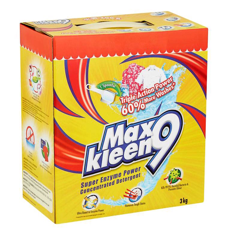Max Kleen 9 Concentrated Powder 3kg | Shopee Malaysia