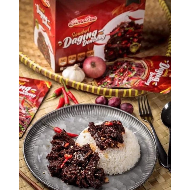 READY TO EAT : SAMBAL DAGING DENDENG SUMATRAA 100G | Shopee Malaysia