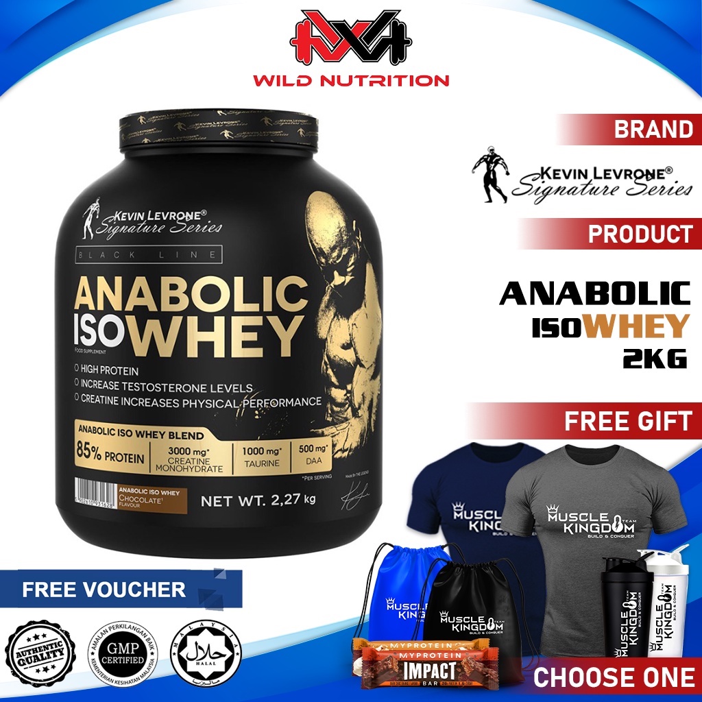 Kevin Levrone Anabolic Iso Whey 2kg (66 Servings) | Shopee Malaysia