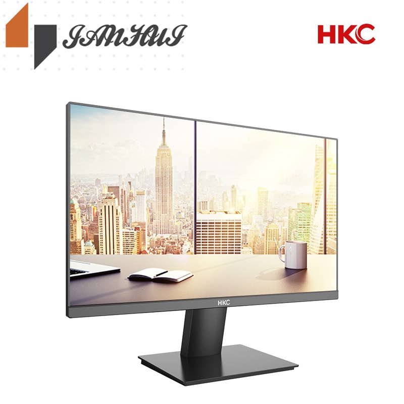 HKC H249W 23.8-inch Computer Monitor VGA/DVI Frameless Drawing Design ...