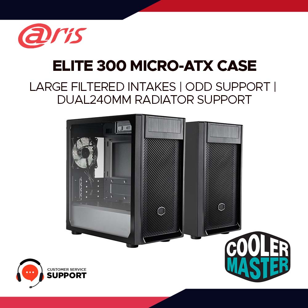Cooler Master Elite 300 Micro-ATX Case | Shopee Malaysia