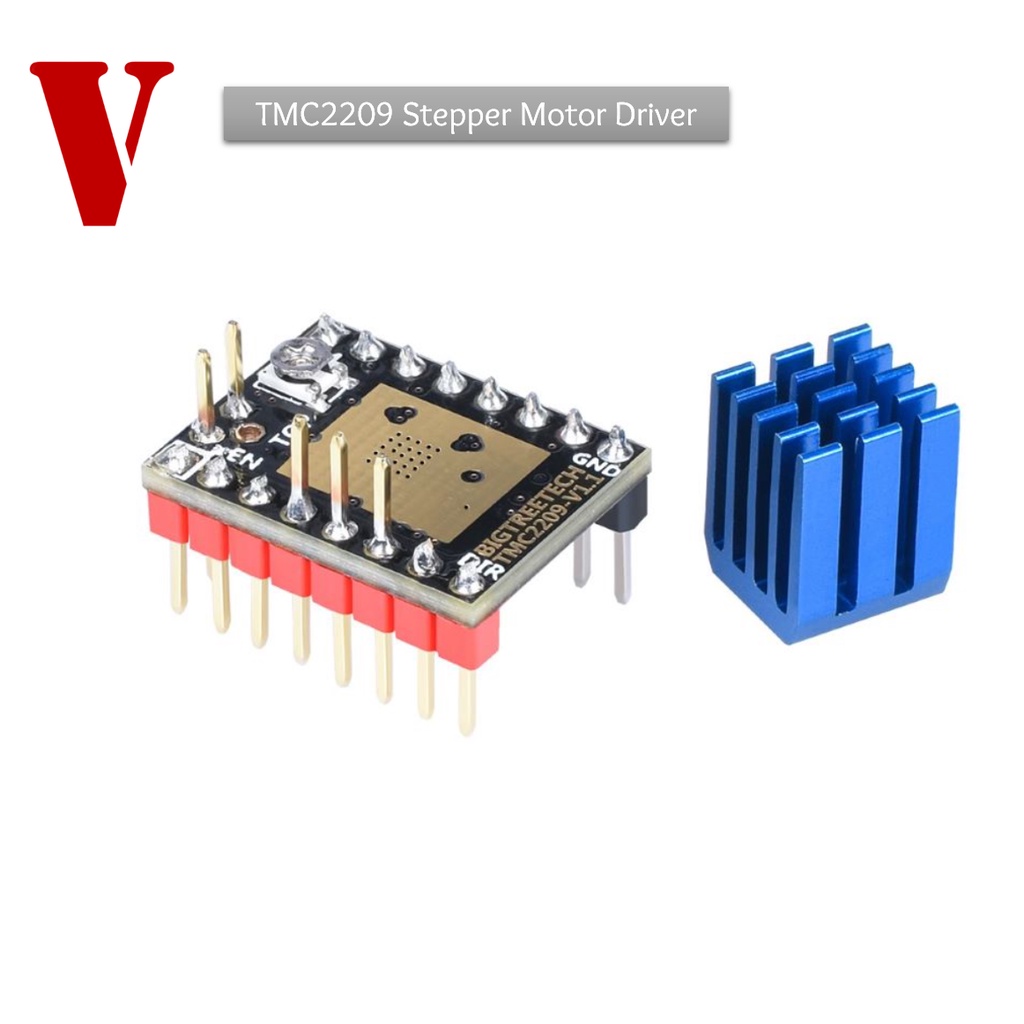 TMC2209 V1.2/V1.3 Stepper Motor Driver DC 4.75-28V 2A for BTT mainboard | Shopee Malaysia