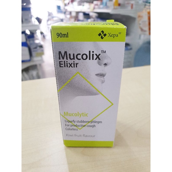 Mucolix Bromhexine Elixir 90ml | Shopee Malaysia