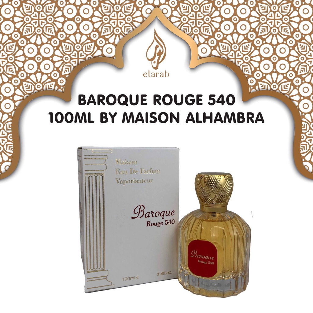 BAROQUE ROUGE 540 PERFUME 100ML | Shopee Malaysia
