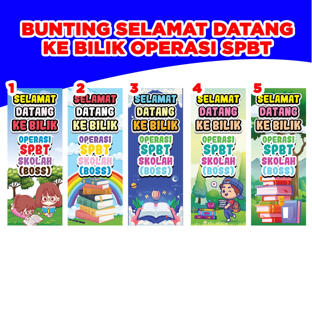 Bunting sekolah selamat datang ke bilik operasi SPBT sekolah (BOSS ... Bunting sekolah selamat datang ke bilik operasi SPBT sekolah (BOSS ...