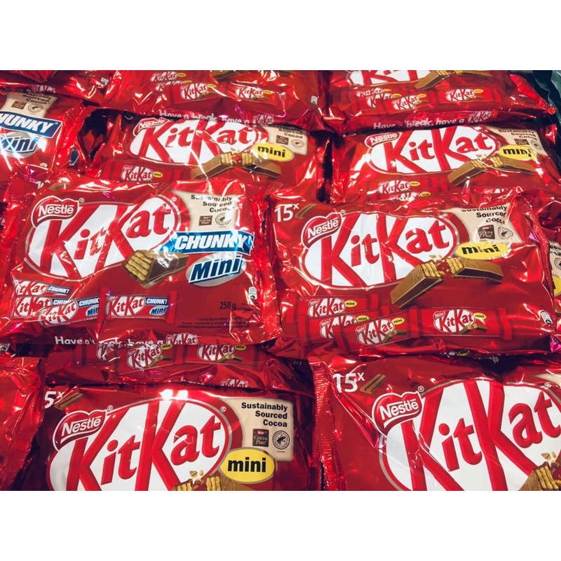 KIT KAT MINIS 250G (GERMANY) | Shopee Malaysia