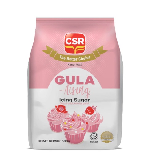 CSR Icing Sugar / Gula Aising 500GM | Shopee Malaysia