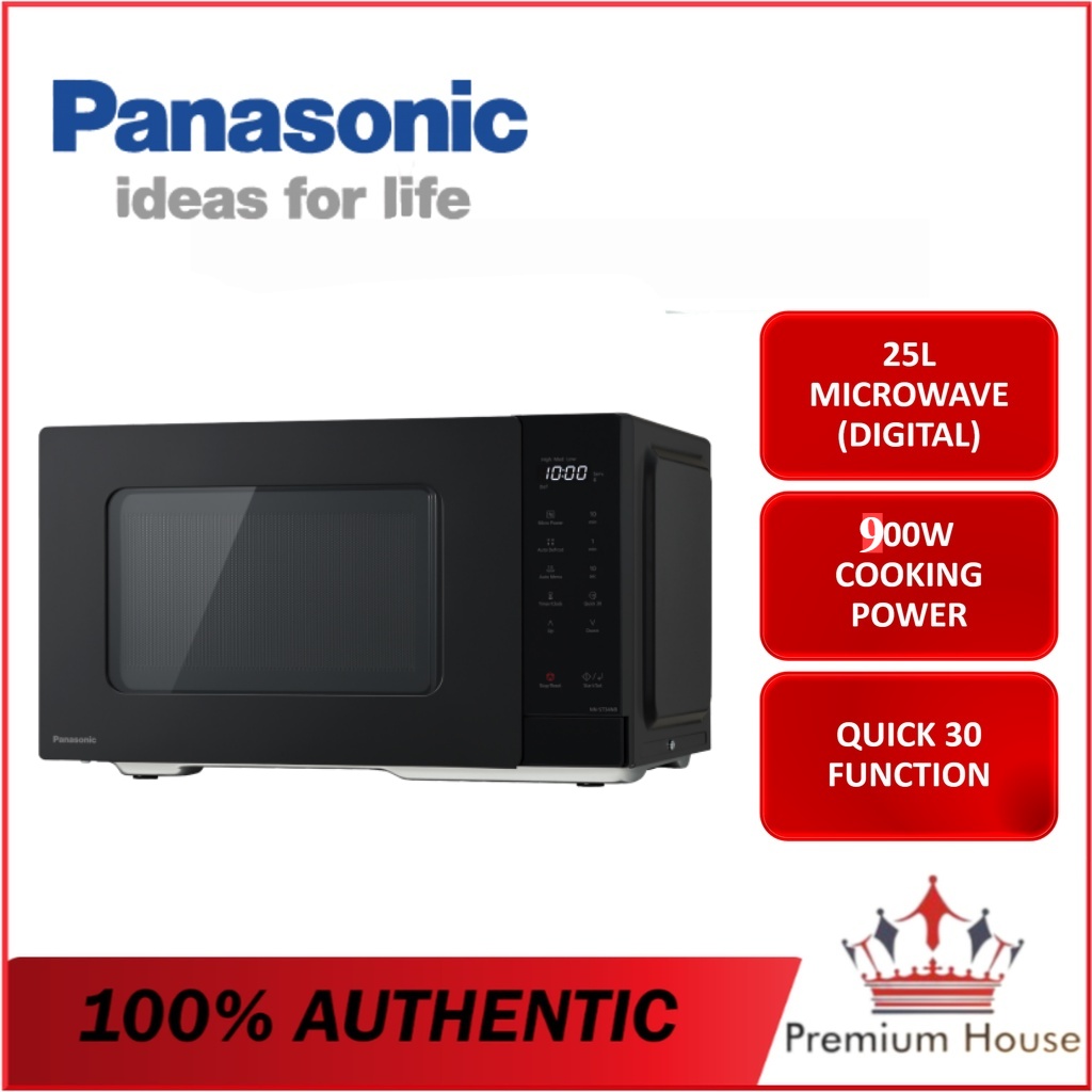 Panasonic Microwave Oven NN-ST34NBMPQ (25L) 10 Menu NN-ST34 NN-ST34NB | Shopee Malaysia