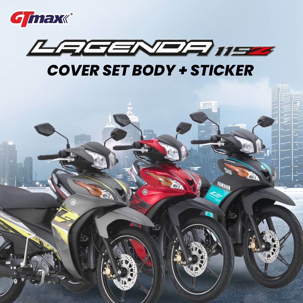 (BERANI JAMIN 100% ORIGINAL) Yamaha Lagenda SRL115 FI Coverset RM7 / GP ...