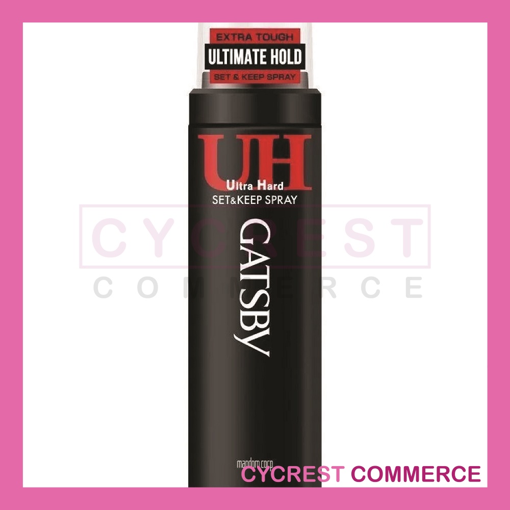 Gatsby Set & Keep Spray Ultra Hard (200ml) | Shopee Malaysia
