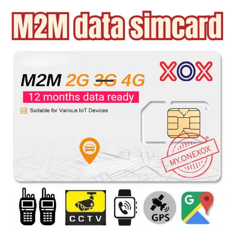 M2M data simcard for multi purpose by XOX | Shopee Malaysia