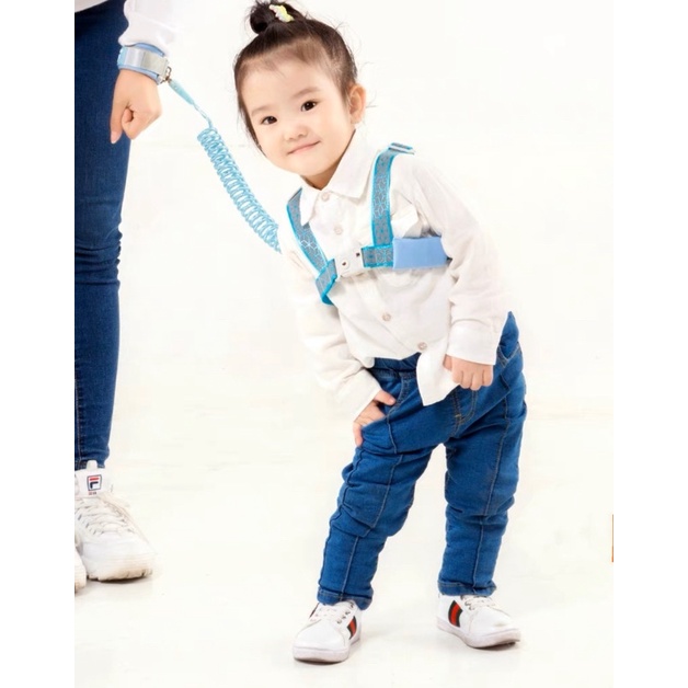 Child Anti Lost Wrist Link Reflective Body Harness Safety Kids Outdoor ...