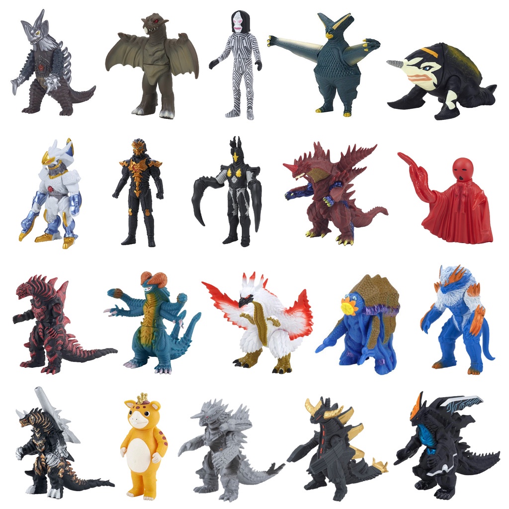 Pre Owned Bandai UMS Ultra Monster 500 Series 101 to 120 Ultraman Spark ...