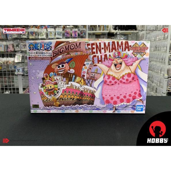 Bandai One Piece Grand ship Collection Queen Mama Chanter (Japan Ver ...