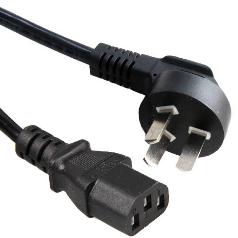3 PIN China Plug Power Cord (PC Power Cord / MONITOR / Computer Power ...
