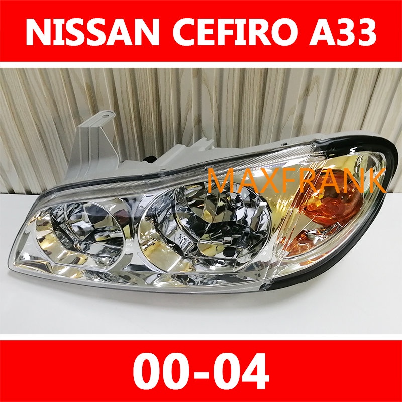 FOR NISSAN CEFIRO A33 00-04 HEADLAMP HEADLIGHT LENS HEAD LAMP FRONT ...
