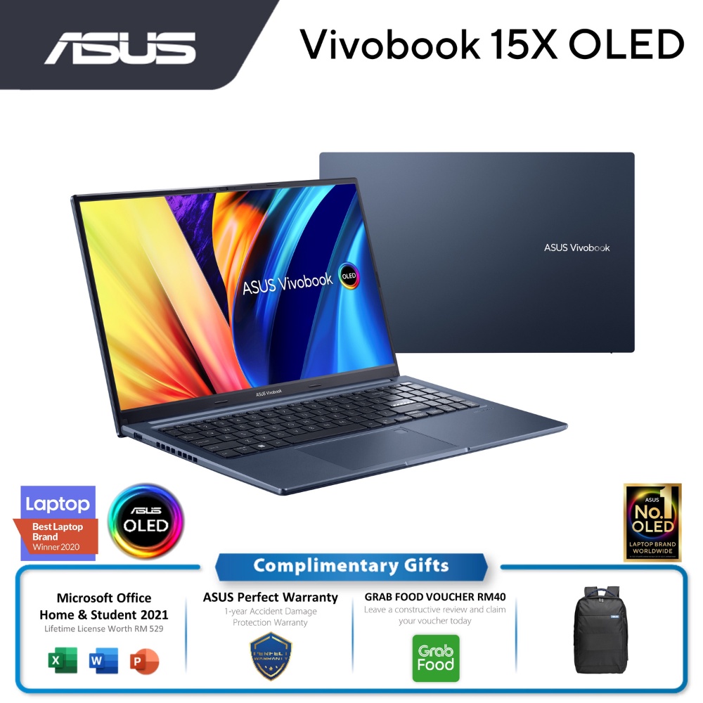 Asus Vivobook 15X M1503Q-AMA080WS Laptop | AMD Ryzen 7 5800H | 8GB RAM ...
