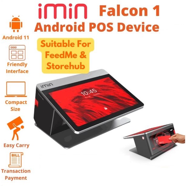 IMIN Falcon 1 | Android 11 All in One Tablet POS Desktop Terminal ...