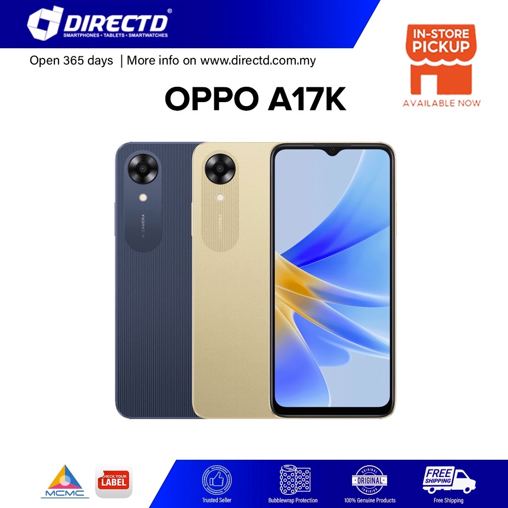Spesifikasi dan harga Oppo A17k di Malaysia - TechNave BM
