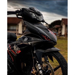 COVERSET Y15ZR HITAM ROBOT V1 & V2 | Shopee Malaysia