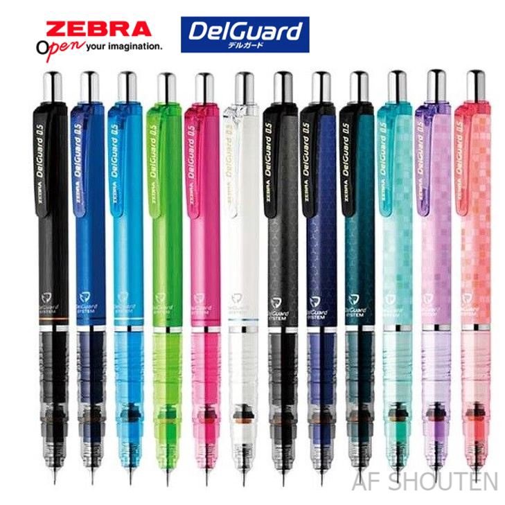 [ORIGINAL] ZEBRA DelGuard Unbreakable Mechanical Pencil 0.5mm - Basic ...