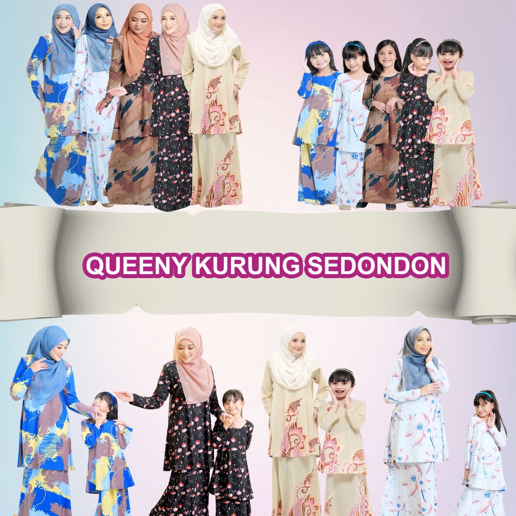 QUEENY KURUNG SABELLA PROMO PENGHABISAN STOK KIDS SAHAJA | Shopee Malaysia