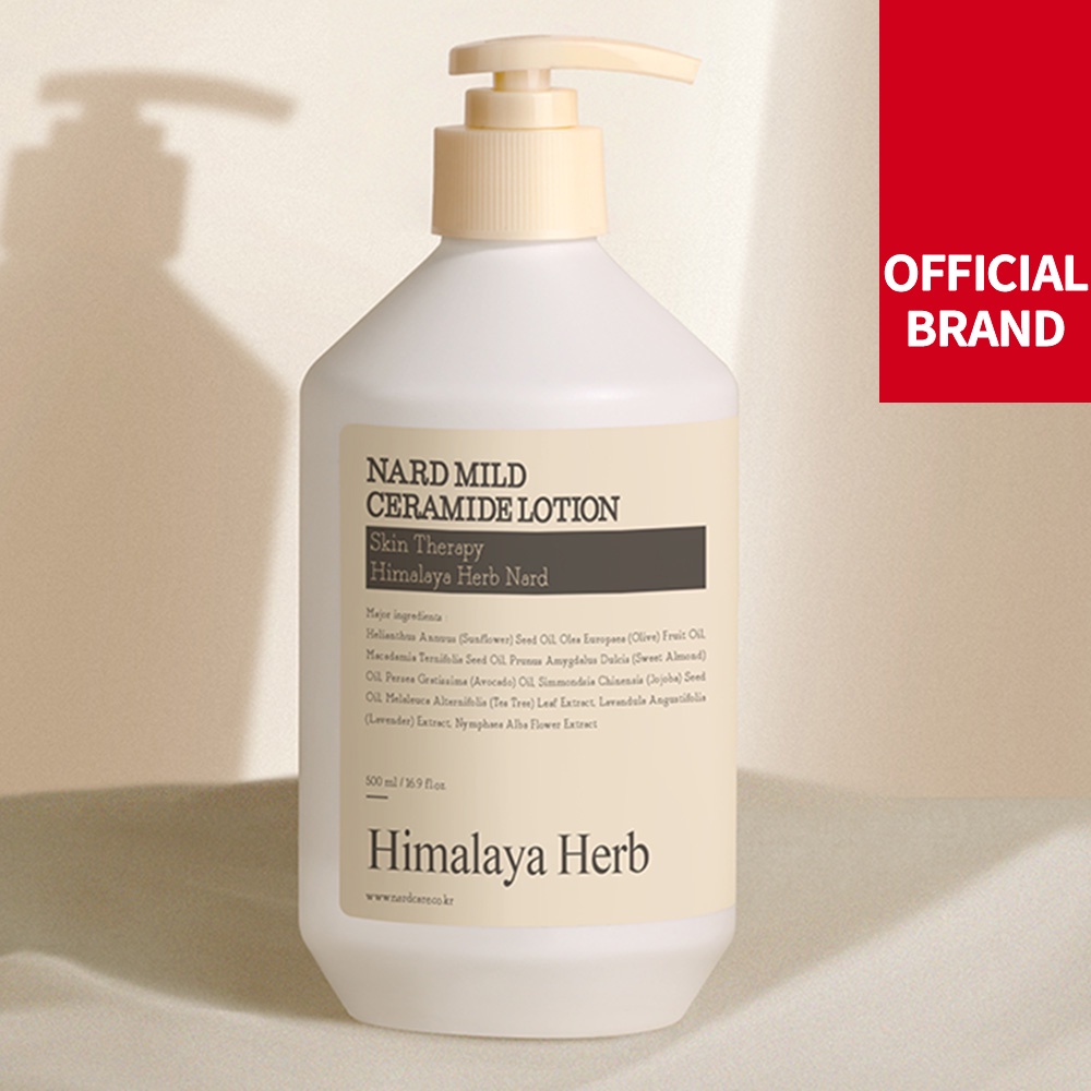 [NARD] Mild Ceramide Lotion 500ml - 72 Hour Hydrating Effect | Shopee Malaysia