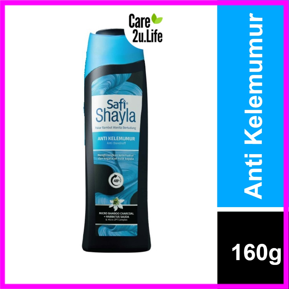 Safi Shayla Hair Shampoo Anti Dandruff 160g Syampu Rambut Wanita ...