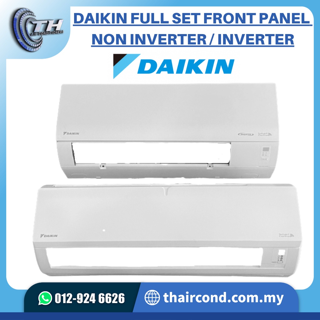 DAIKIN FULL SET FRONT PANEL NON INVERTER / INVERTER R32 SMART CONTROL ...