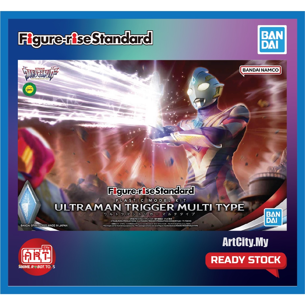 (READY STOCK) Bandai Figure Rise Standard - FRS Ultraman Trigger Multi ...
