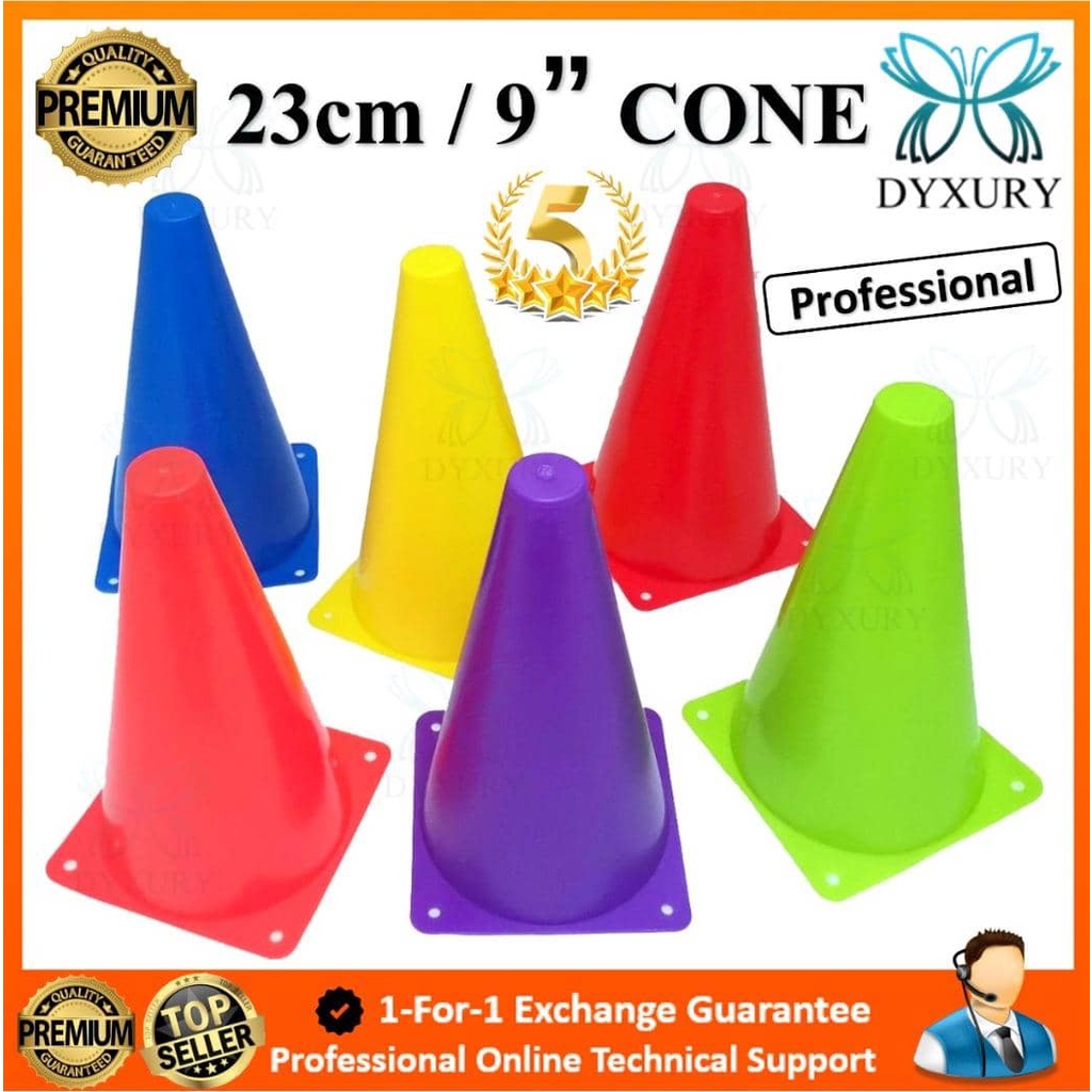 Soccer Cones ShYlai 3 Pack Agility Training Sport Cone Plastic ...