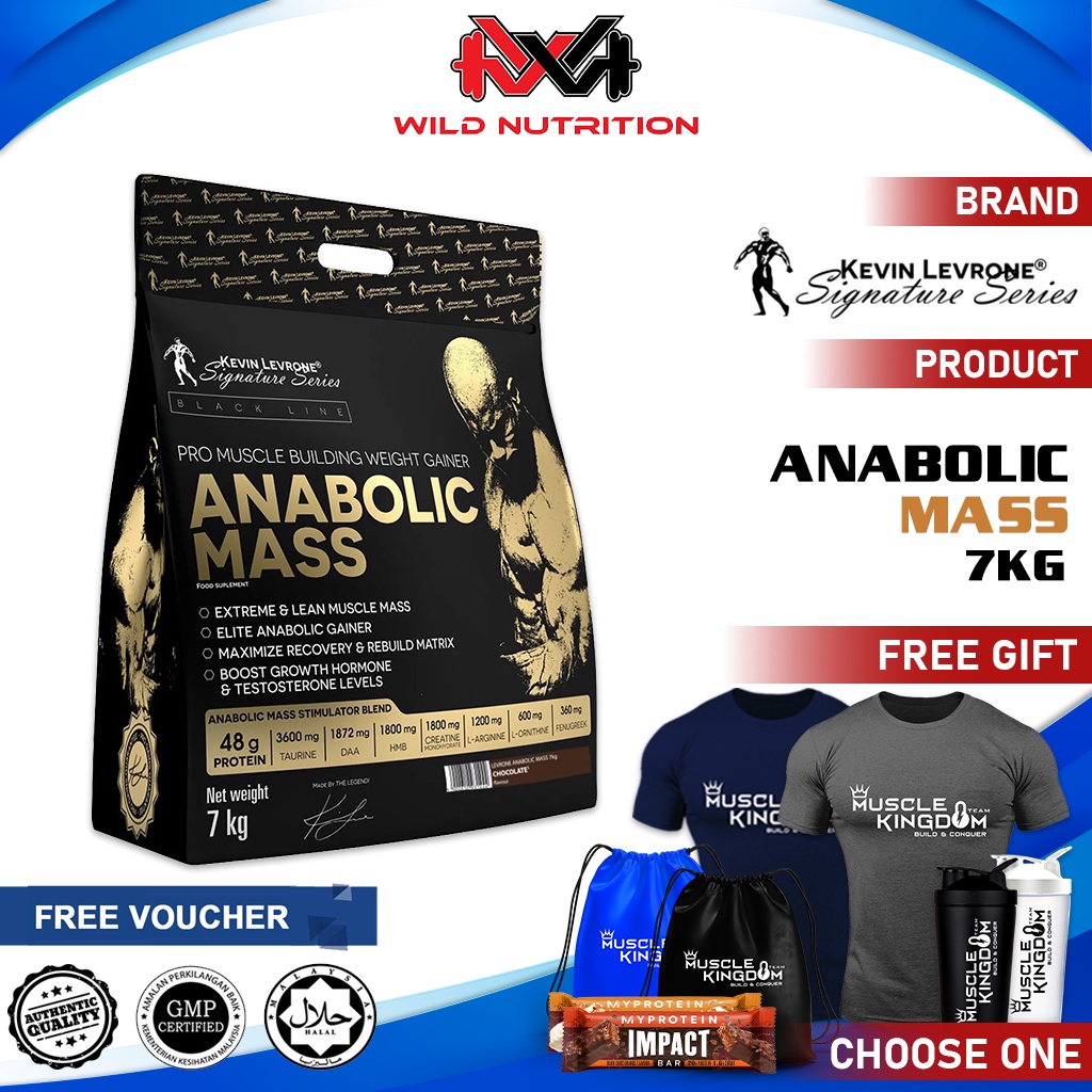 Kevin Levrone Anabolic Mass 7kg (58 Servings) | Shopee Malaysia