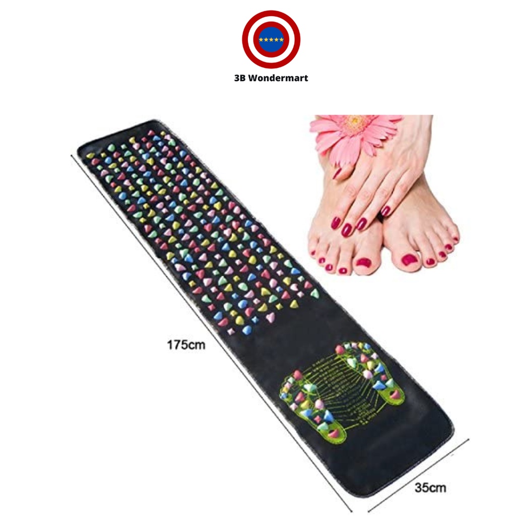 Reflexology Foot Massage Mat Health Care Foot Walking Mat Acupressure