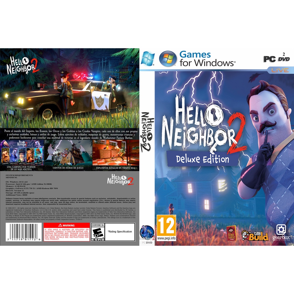Hello Neighbor 2: Deluxe Edition PC GAME [Offline INSTALLATION ...