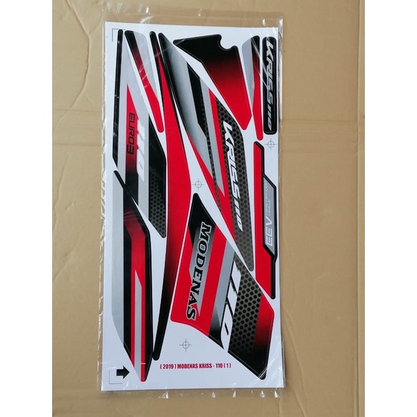Stickers Motor Cover Set MR3 | Shopee Malaysia