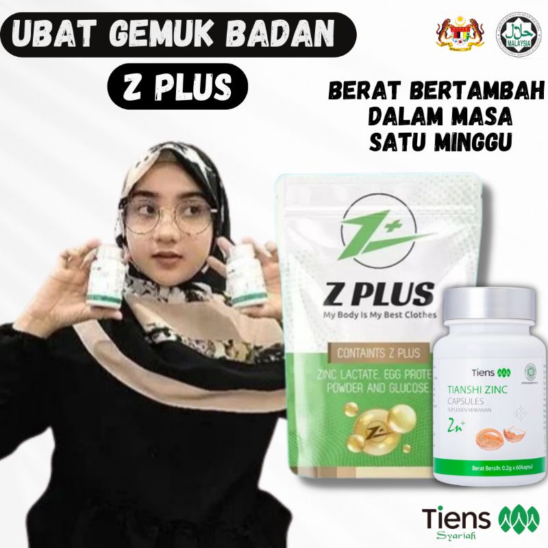Penggemuk Capsul Z PLUS penambah berat badan dan nafsu makan Ubat gemuk ...