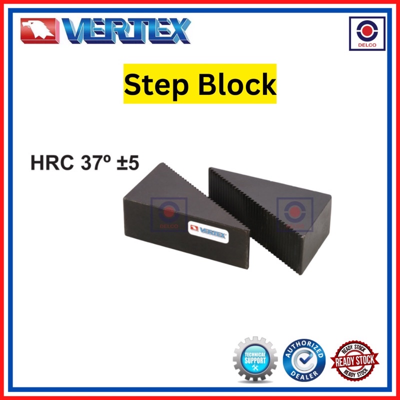 VERTEX TAIWAN Step Block (2pcs/set) black oxide finish heat treated ...