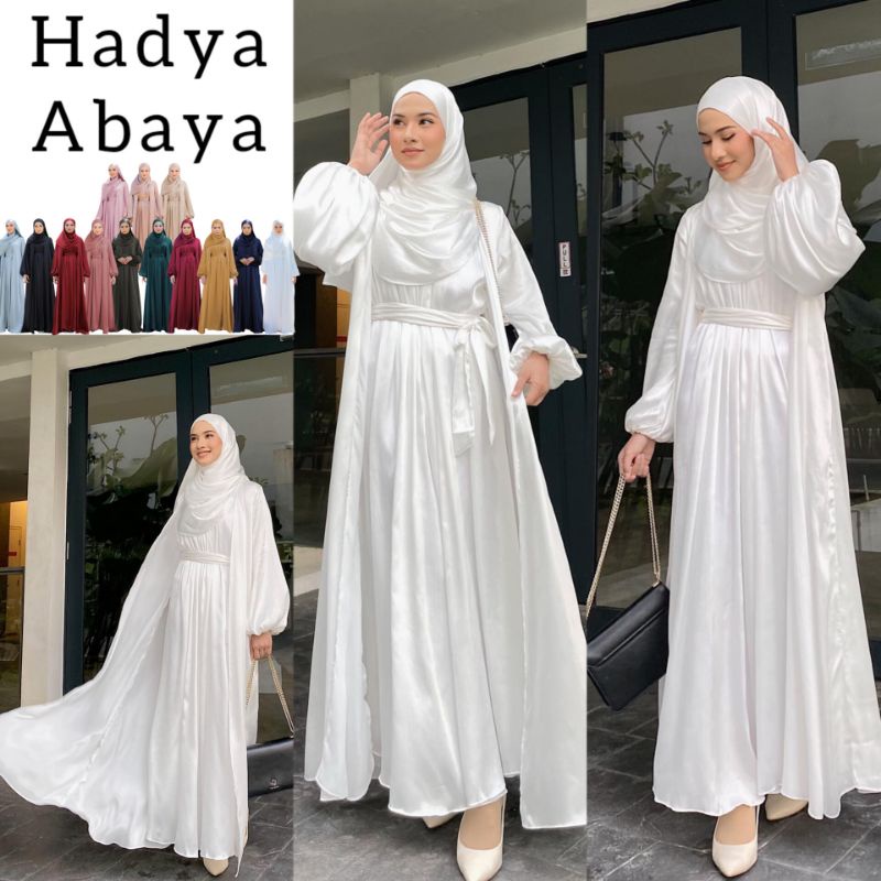 (READY STOCK) HADYA ABAYA by Haurabelle | Shopee Malaysia