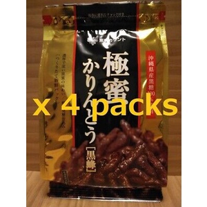 Premium HACHIMITSU KARINTO 440g (110g x 4), Deep-Fried Wheat Cookie ...