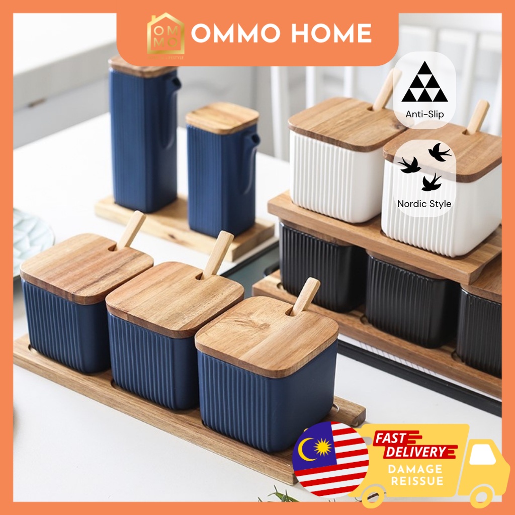 Amble Spice Jar Seasoning Pot (3's/Set) | Shopee Malaysia