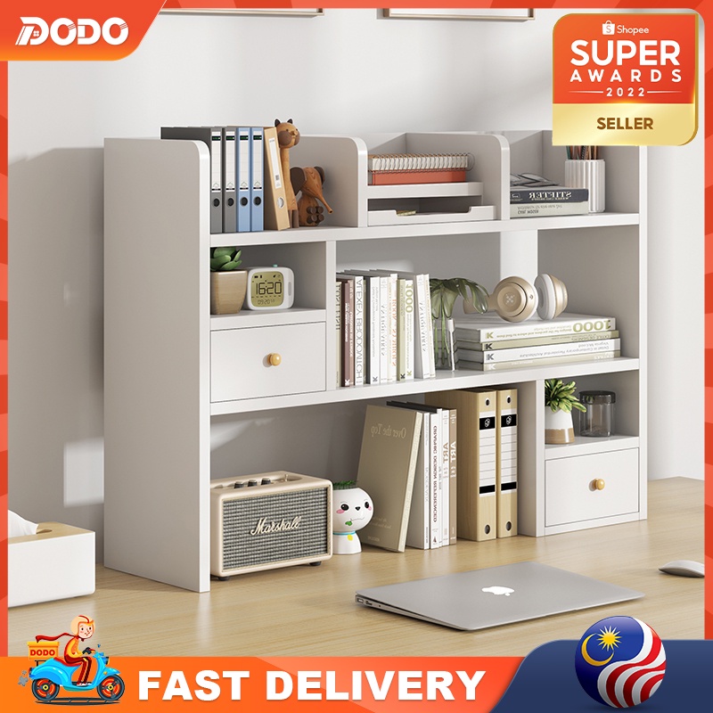 DO 2/3 Layer Desktop Rack Shelf Tabletop Organiser Document Multi-layer ...