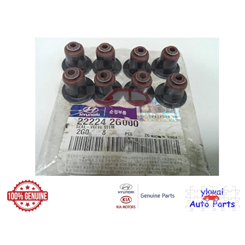 Genuine Hyundai Valve Seal Rondo/Forte/Optima/K5/Sportage/Sonata ...