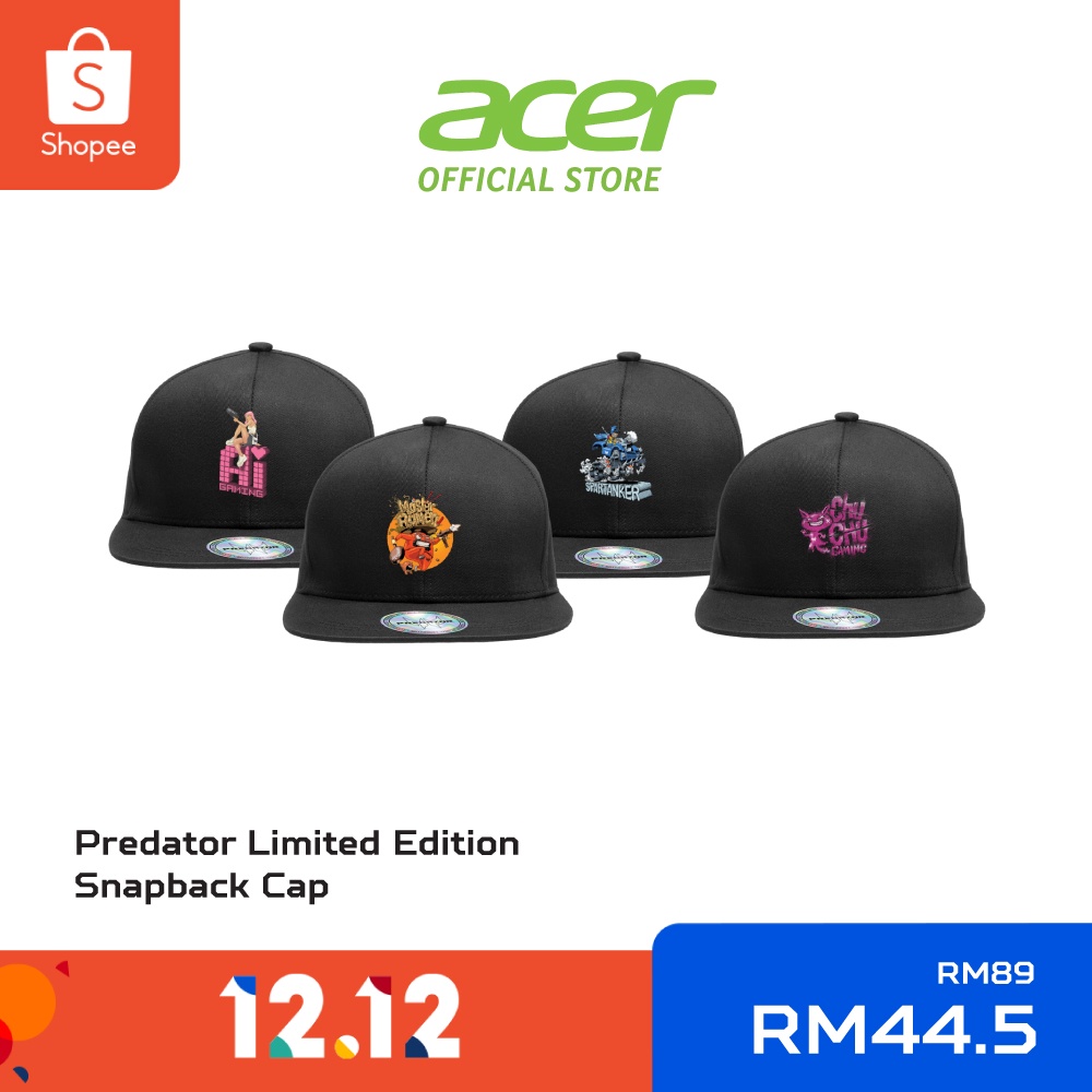 Acer Predator Limited Edition Snapback Cap [ Master Ramen / AI Gaming ...