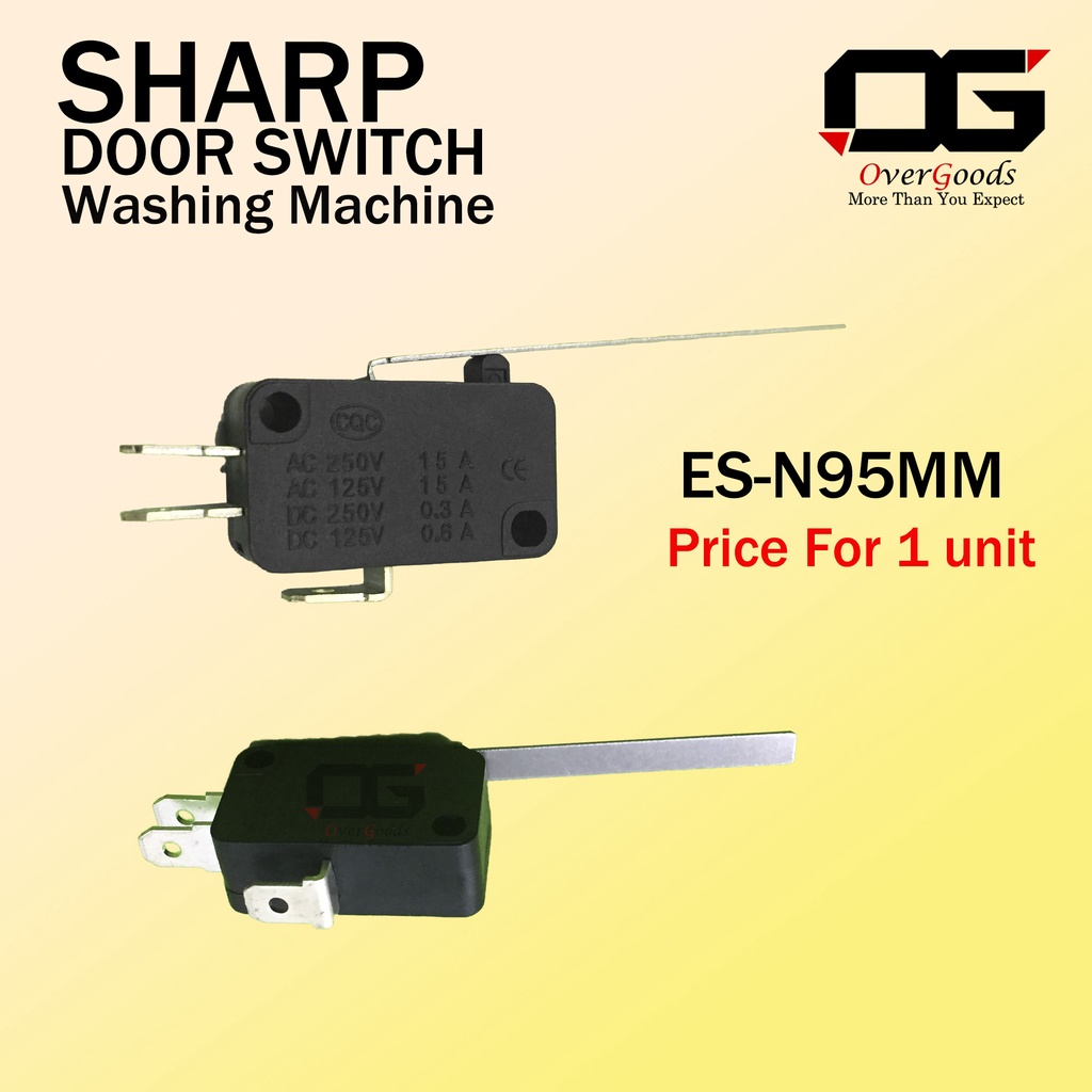 SHARP Door Switch ES-N95MM Suis Pintu Mesin Basuh Universal Micro ...
