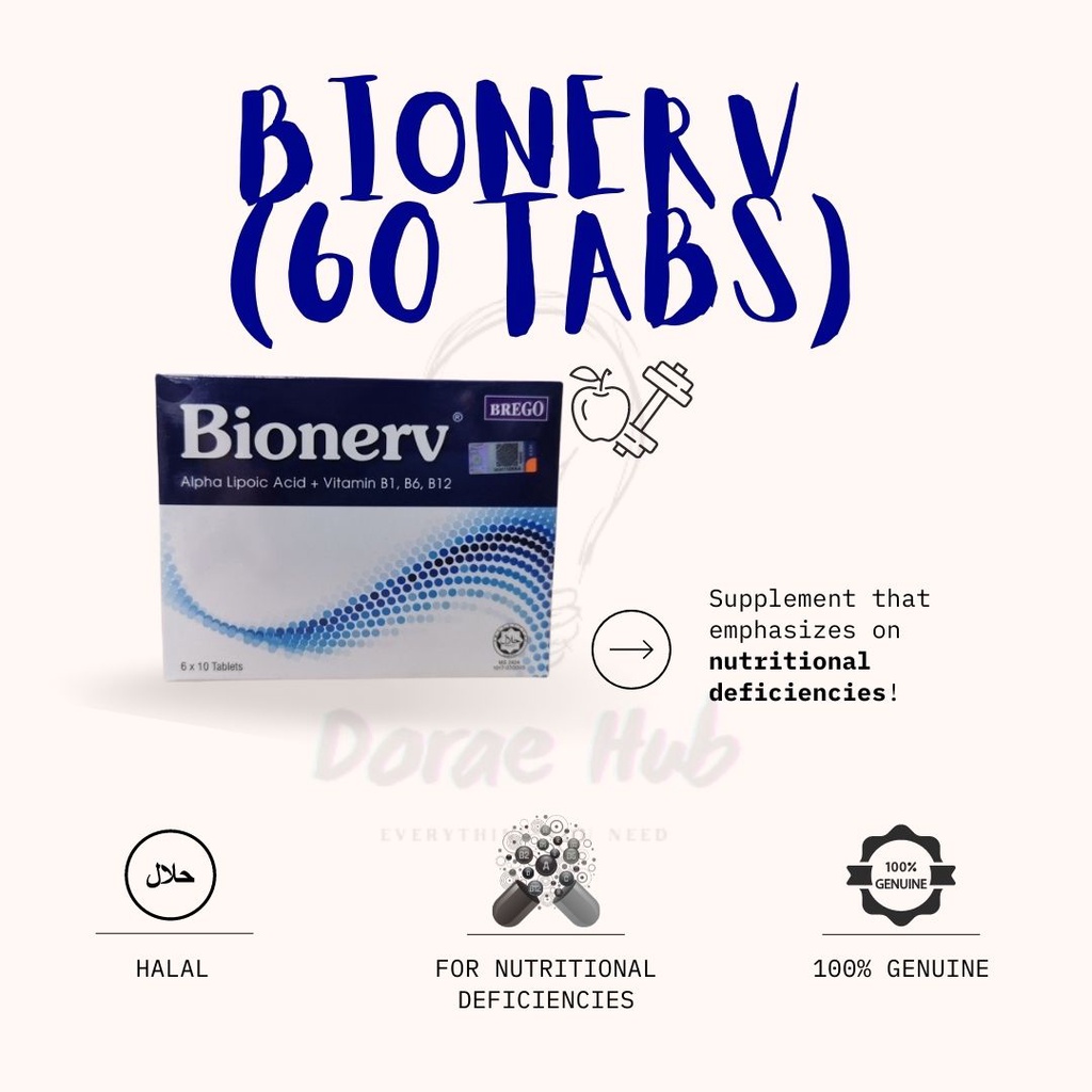 bionerv tablet - Prices and Promotions - Jan 2023 | Shopee Malaysia