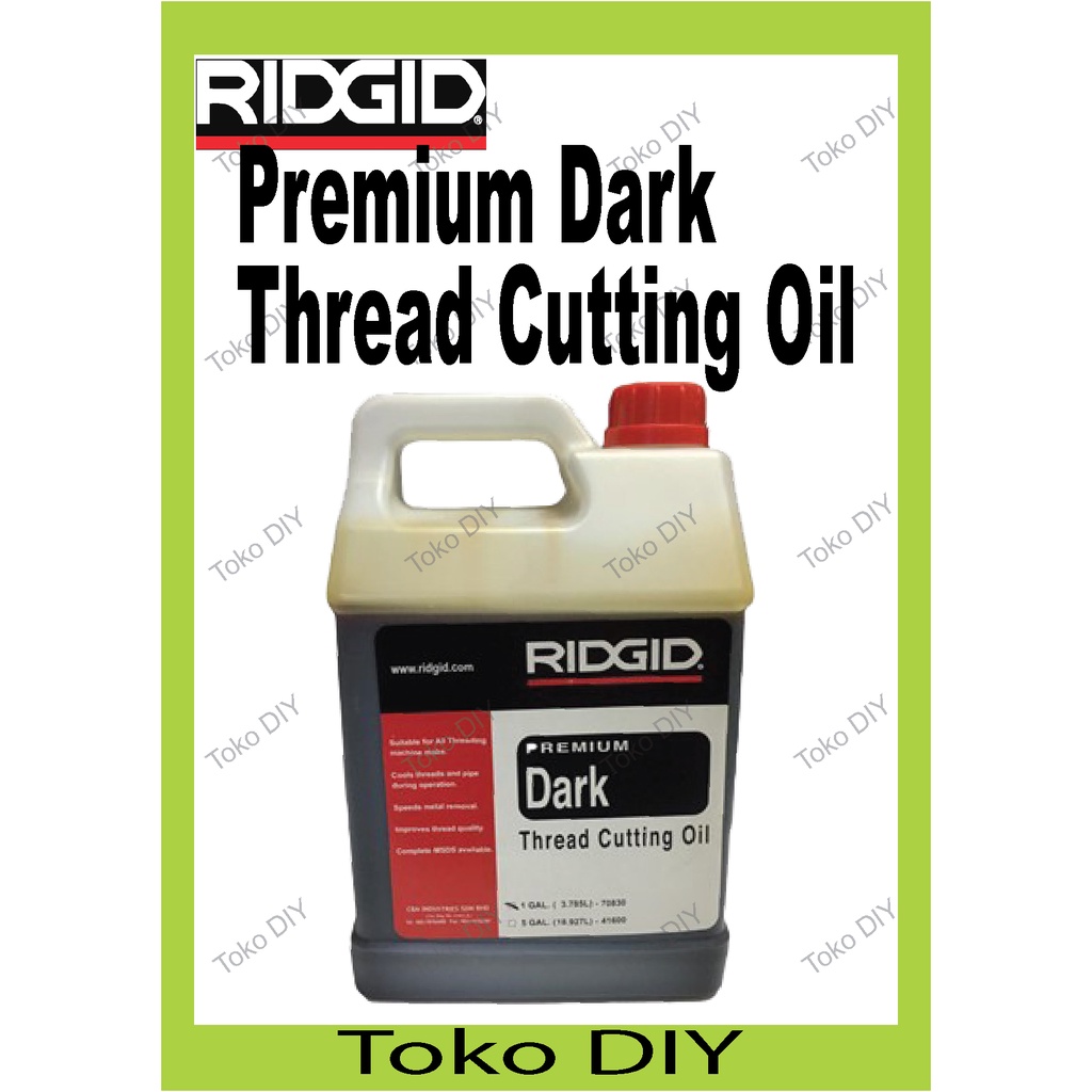 Ridgid Premium Dark Pipe Thread Cutting Oil | Shopee Malaysia
