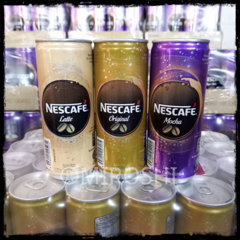 [MAXIMUM 2 CARTON in 1 SHIPMENT ORDER] NESCAFE CAN 240ml X 24tin ...