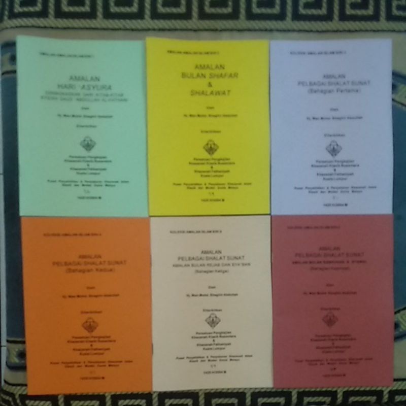 Koleksi amalan Islam ( 1- 6 ) | Shopee Malaysia
