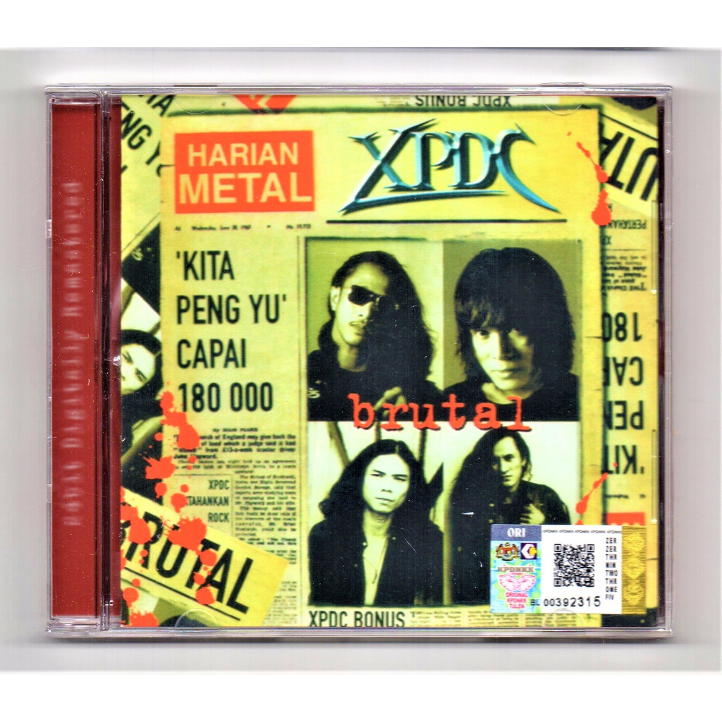 XPDC - Brutal ( 24bit Digitally Remastered CD ) | Shopee Malaysia