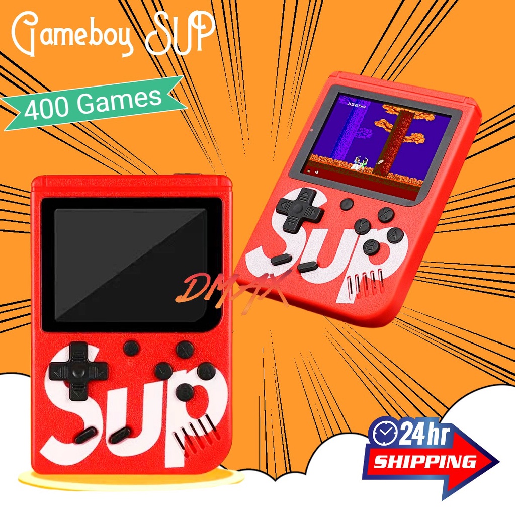 400 Games Brand Sup [2 PLAYER] Retro Mini Gameboy Game Console Emulator ...